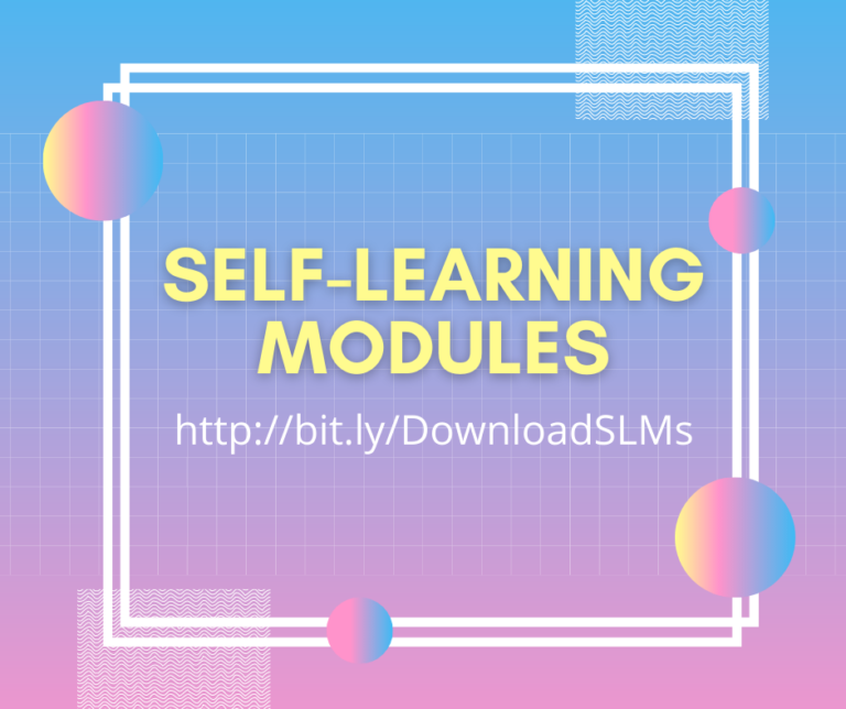 DepEd Self-Learning Modules | Quarter 3 (K-12) » Educators' Files
