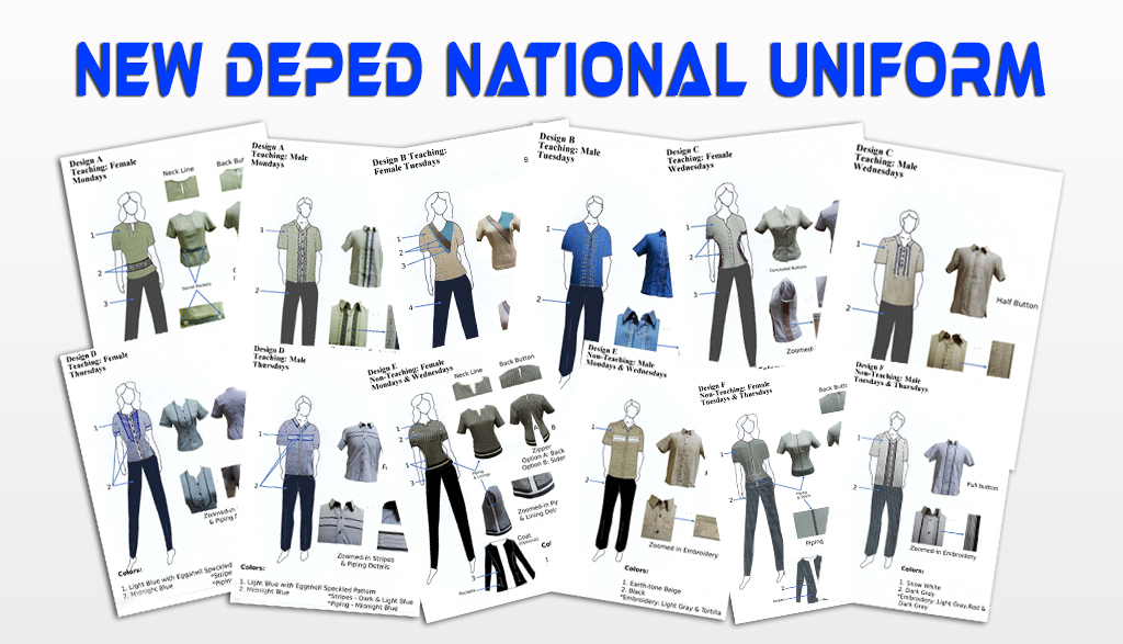 Guidelines on the New DepEd National Uniform for Teaching and Non ...