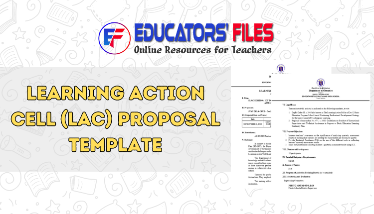 LAC Session Proposal » Educators' Files